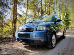Zils Audi A2 2001 Radviliškis, ar dzinēja tilpumu 1.40 L un nobraukumu 312 tūkst. km par 1180 €, foto 3 vietnē AUTOMOTO.COM.LV