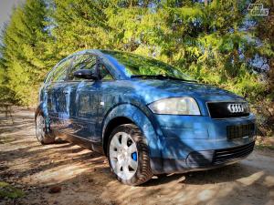 Zils Audi A2 2001 Radviliškis, ar dzinēja tilpumu 1.40 L un nobraukumu 312 tūkst. km par 1180 €, foto 4 vietnē AUTOMOTO.COM.LV