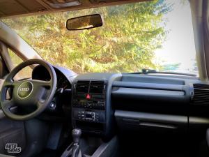 Zils Audi A2 2001 Radviliškis, ar dzinēja tilpumu 1.40 L un nobraukumu 312 tūkst. km par 1180 €, foto 9 vietnē AUTOMOTO.COM.LV