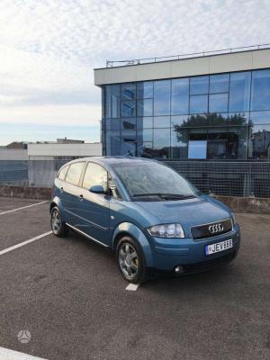 Blue Audi A2 2001 in Vilnius, with an engine capacity of 1.42 L and mileage of 402 thousand km for 1700 €, photo 4 on AUTOMOTO.COM.LV