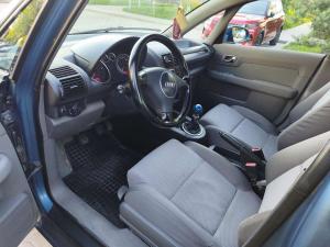 Blue Audi A2 2001 in Vilnius, with an engine capacity of 1.42 L and mileage of 402 thousand km for 1700 €, photo 8 on AUTOMOTO.COM.LV
