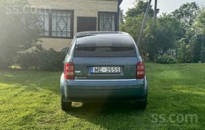 Blue Audi A2 2001 in Ludza, with an engine capacity of 1.40 L and mileage of 289 thousand km for 1900 €, photo 3 on AUTOMOTO.COM.LV