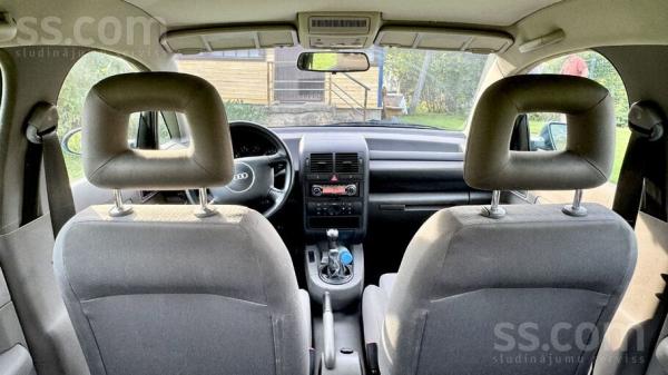 Zils Audi A2 2001 Ludza, ar dzinēja tilpumu 1.40 L un nobraukumu 289 tūkst. km par 1900 €, foto 5 vietnē AUTOMOTO.COM.LV