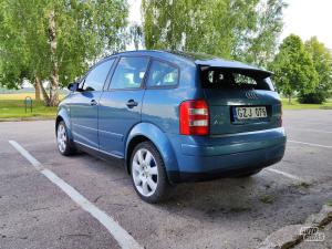 Zils Audi A2 2001 Radviliškis, ar dzinēja tilpumu 1.40 L un nobraukumu 312 tūkst. km par 2250 €, foto 4 vietnē AUTOMOTO.COM.LV