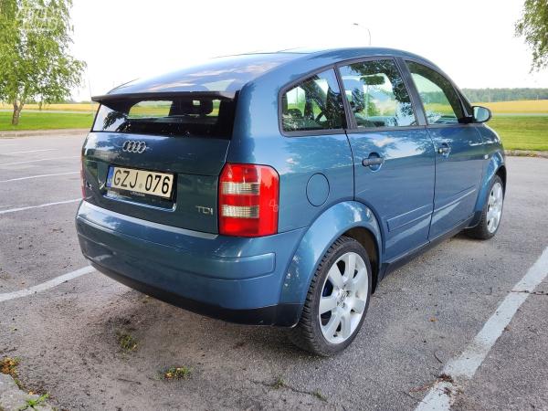 Zils Audi A2 2001 Radviliškis, ar dzinēja tilpumu 1.40 L un nobraukumu 312 tūkst. km par 2200 €, foto 4 vietnē AUTOMOTO.COM.LV