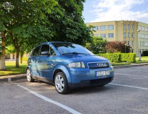 Zils Audi A2 2001 Radviliškis, ar dzinēja tilpumu 1.40 L un nobraukumu 312 tūkst. km par 2250 €, foto 12 vietnē AUTOMOTO.COM.LV