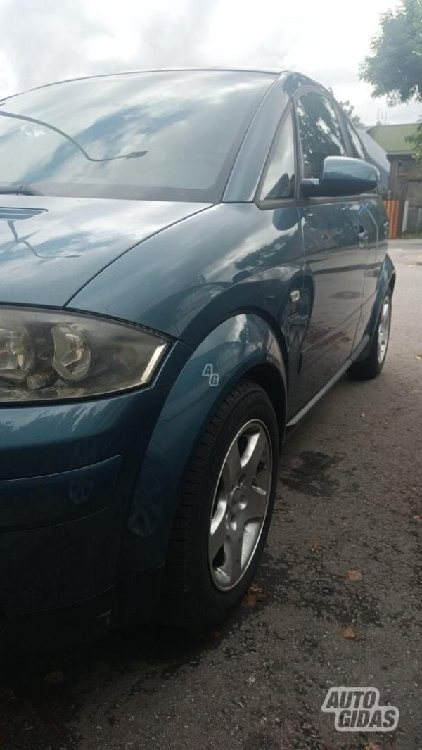 Blue Audi A2 2001 in Kaunas, with an engine capacity of 1.40 L and mileage of 228 thousand km for 1200 €, photo 9 on AUTOMOTO.COM.LV