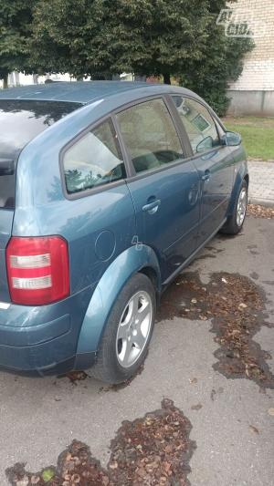 Zils Audi A2 2001 Kauņa, ar dzinēja tilpumu 1.40 L un nobraukumu 228 tūkst. km par 1200 €, foto 12 vietnē AUTOMOTO.COM.LV