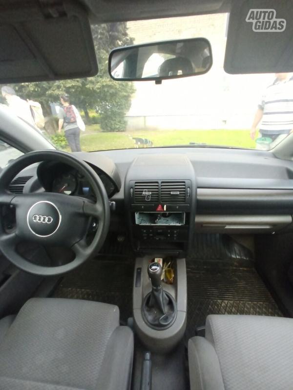 Blue Audi A2 2001 in Kaunas, with an engine capacity of 1.40 L and mileage of 228 thousand km for 1200 €, photo 3 on AUTOMOTO.COM.LV
