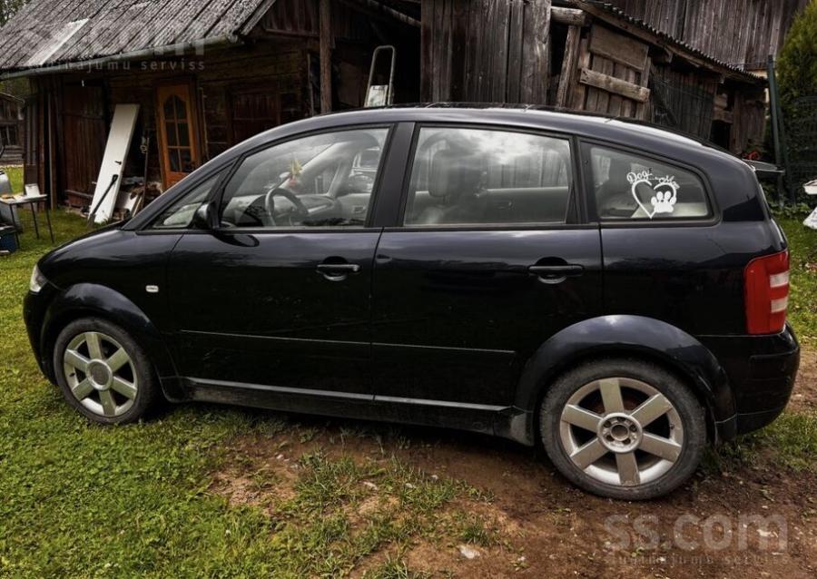 Zils Audi A2 2001 Dobele, ar dzinēja tilpumu 1.40 L un nobraukumu 0 tūkst. km par 800 €, foto 1 vietnē AUTOMOTO.COM.LV