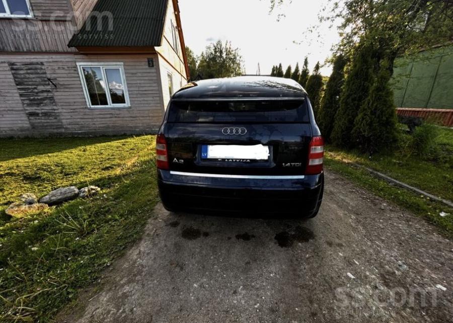 Zils Audi A2 2001 Dobele, ar dzinēja tilpumu 1.40 L un nobraukumu 0 tūkst. km par 800 €, foto 4 vietnē AUTOMOTO.COM.LV