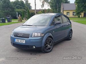 Blue Audi A2 2001 in Tallinn, with an engine capacity of 1.40 L and mileage of 257 thousand km for 800 €, photo 3 on AUTOMOTO.COM.LV
