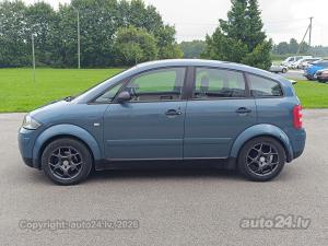 Blue Audi A2 2001 in Tallinn, with an engine capacity of 1.40 L and mileage of 257 thousand km for 800 €, photo 6 on AUTOMOTO.COM.LV