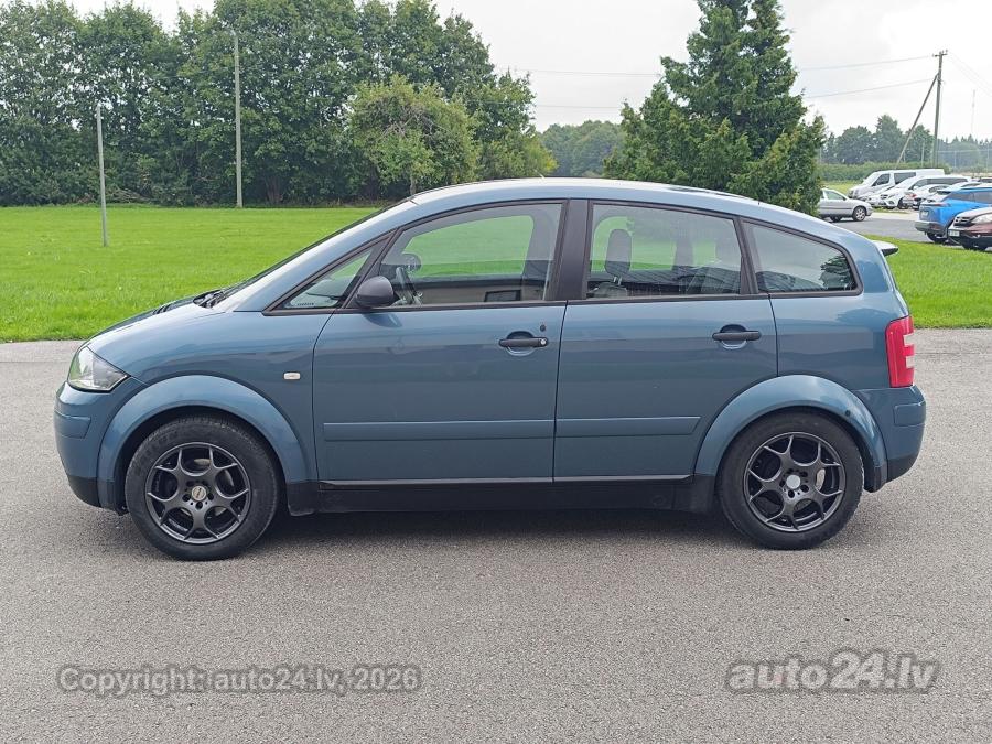 Blue Audi A2 2001 in Tallinn, with an engine capacity of 1.40 L and mileage of 257 thousand km for 800 €, photo 6 on AUTOMOTO.COM.LV