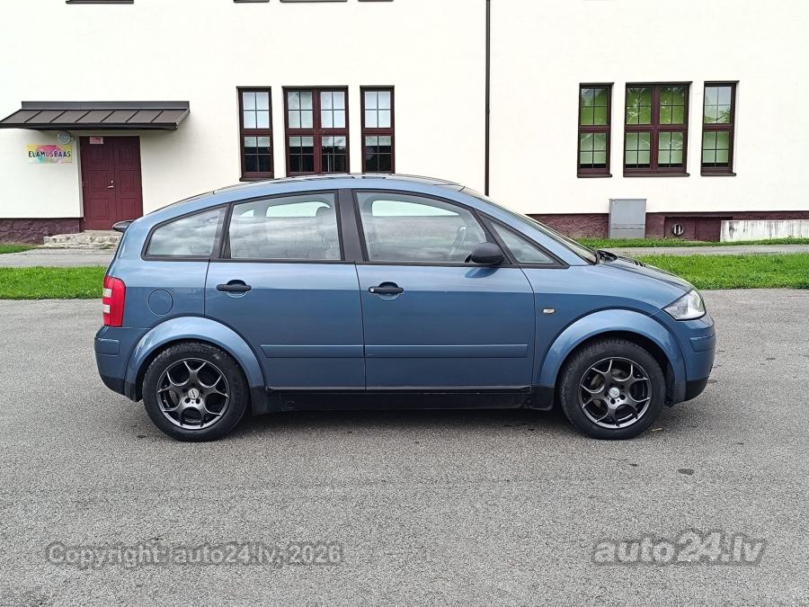 Blue Audi A2 2001 in Tallinn, with an engine capacity of 1.40 L and mileage of 257 thousand km for 800 €, photo 7 on AUTOMOTO.COM.LV