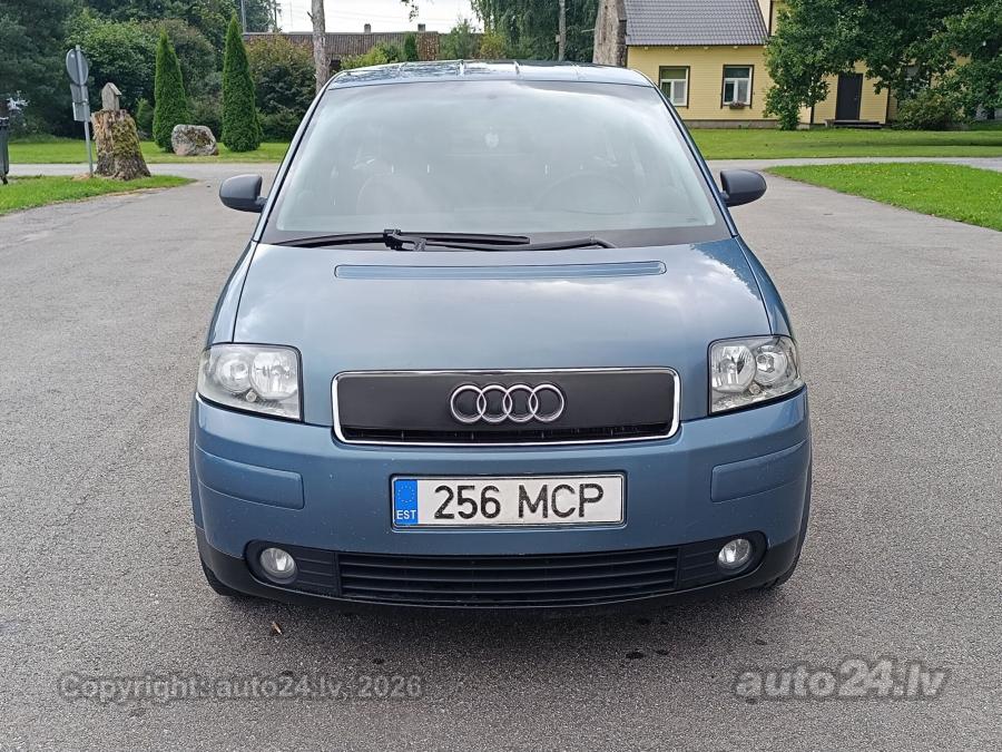 Blue Audi A2 2001 in Tallinn, with an engine capacity of 1.40 L and mileage of 257 thousand km for 800 €, photo 8 on AUTOMOTO.COM.LV