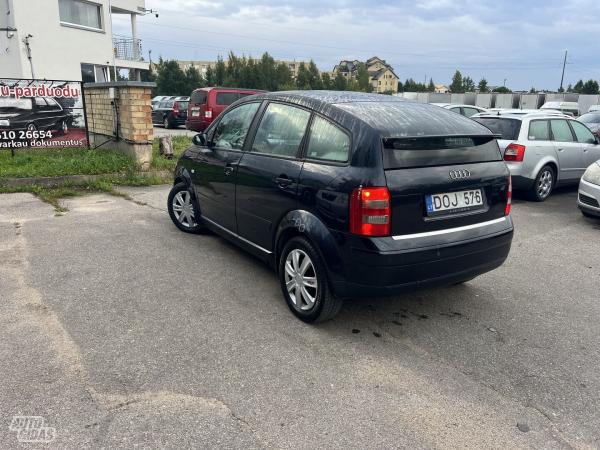 Zils Audi A2 2001 Šauļi, ar dzinēja tilpumu 1.40 L un nobraukumu 0 tūkst. km par 1199 €, foto 5 vietnē AUTOMOTO.COM.LV