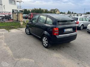 Blue Audi A2 2001 in Siauliai, with an engine capacity of 1.40 L and mileage of 0 thousand km for 1199 €, photo 5 on AUTOMOTO.COM.LV
