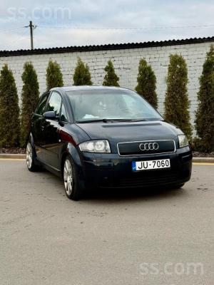 Blue Audi A2 2002 in Daugavpils, with an engine capacity of 1.60 L and mileage of 268 thousand km for 2750 €, photo 8 on AUTOMOTO.COM.LV