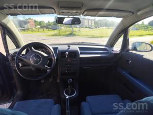 Blue Audi A2 2002 in Cesis, with an engine capacity of 1.40 L and mileage of 396 thousand km for 1700 €, photo 9 on AUTOMOTO.COM.LV