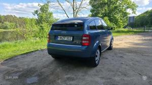 Zils Audi A2 2002 Kauņa, ar dzinēja tilpumu 1.39 L un nobraukumu 275 tūkst. km par 1600 €, foto 4 vietnē AUTOMOTO.COM.LV