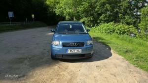 Zils Audi A2 2002 Kauņa, ar dzinēja tilpumu 1.39 L un nobraukumu 275 tūkst. km par 1600 €, foto 11 vietnē AUTOMOTO.COM.LV