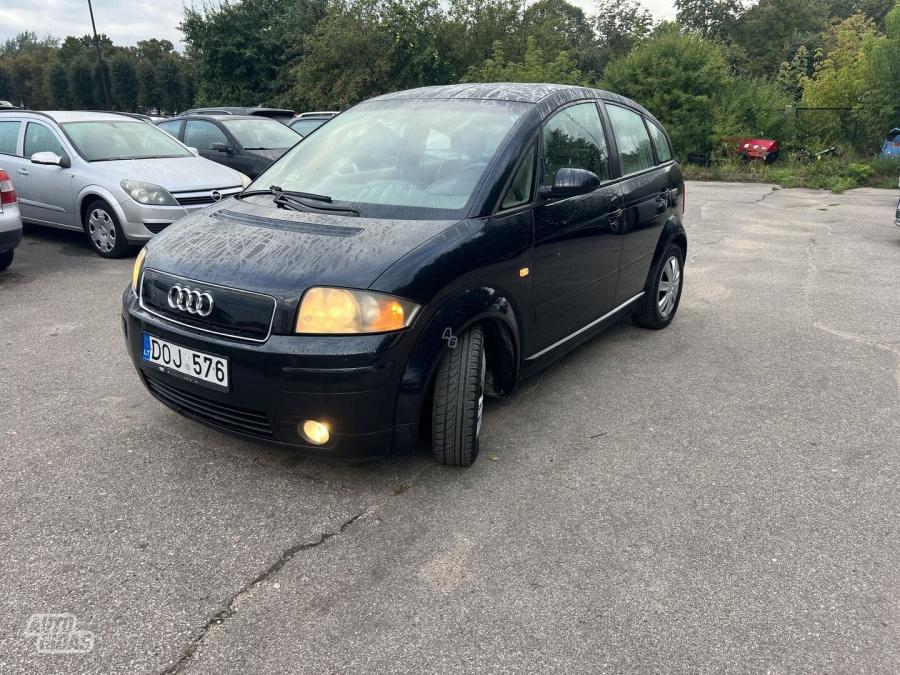 Zils Audi A2 2002 Šauļi, ar dzinēja tilpumu 1.40 L un nobraukumu 0 tūkst. km par 999 €, foto 4 vietnē AUTOMOTO.COM.LV