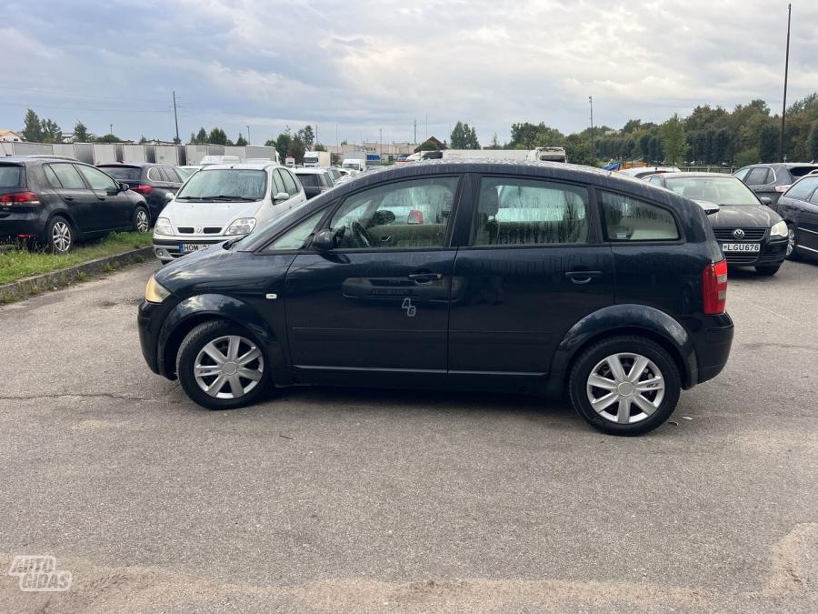 Zils Audi A2 2002 Šauļi, ar dzinēja tilpumu 1.40 L un nobraukumu 0 tūkst. km par 999 €, foto 7 vietnē AUTOMOTO.COM.LV