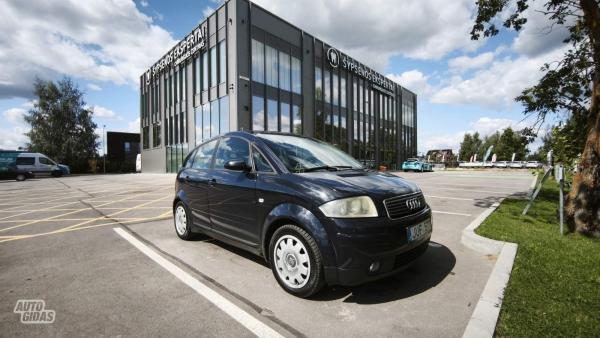 Ауди А2 2002 в Вильнюс на AUTOMOTO.COM.LV Синий Ауди А2 2002 в Вильнюс, объемом двигателя 1.40 л и пробегом 313 тыс. км за 700 €, фото 1 на AUTOMOTO.COM.LV