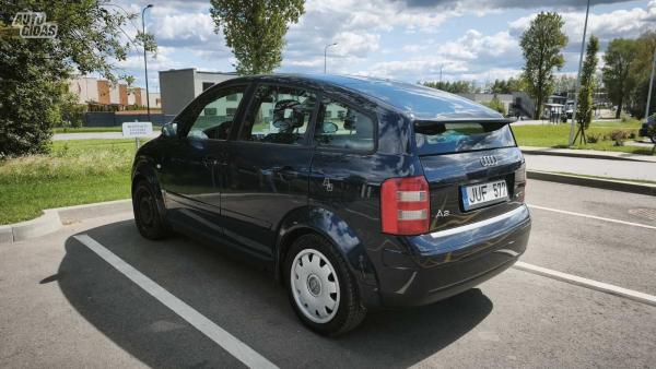 Ауди А2 2002 в Вильнюс на AUTOMOTO.COM.LV Синий Ауди А2 2002 в Вильнюс, объемом двигателя 1.40 л и пробегом 313 тыс. км за 700 €, фото 6 на AUTOMOTO.COM.LV