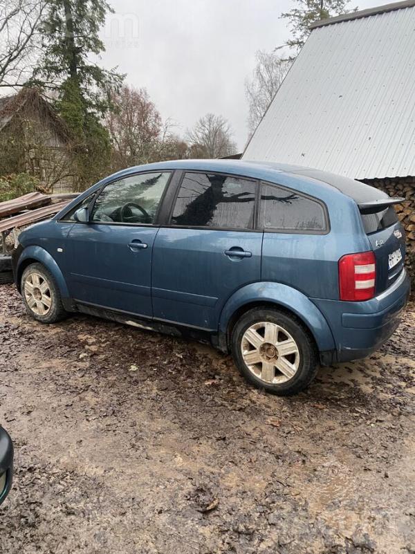 Zils Audi A2 2003 Gulbene, ar dzinēja tilpumu 1.40 L un nobraukumu 255 tūkst. km par 1800 €, foto 2 vietnē AUTOMOTO.COM.LV