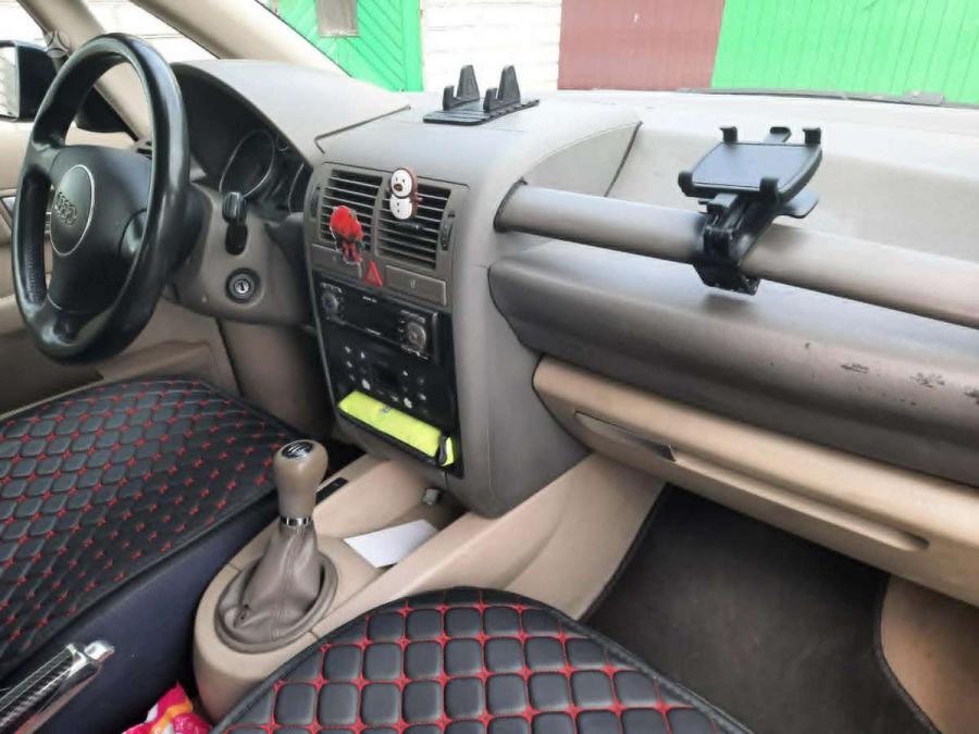 Blue Audi A2 2003 in Plunge, with an engine capacity of 1.42 L and mileage of 305 thousand km for 1950 €, photo 6 on AUTOMOTO.COM.LV