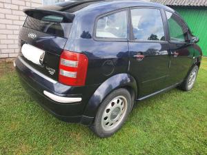 Blue Audi A2 2003 in Plunge, with an engine capacity of 1.42 L and mileage of 305 thousand km for 1950 €, photo 8 on AUTOMOTO.COM.LV