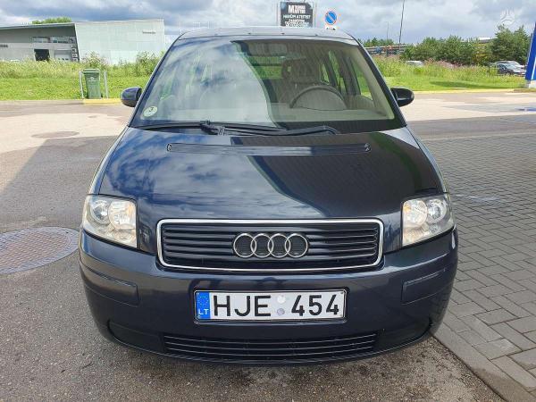 Zils Audi A2 2003 Kauņa, ar dzinēja tilpumu 1.20 L un nobraukumu 445 tūkst. km par 2450 €, foto 2 vietnē AUTOMOTO.COM.LV