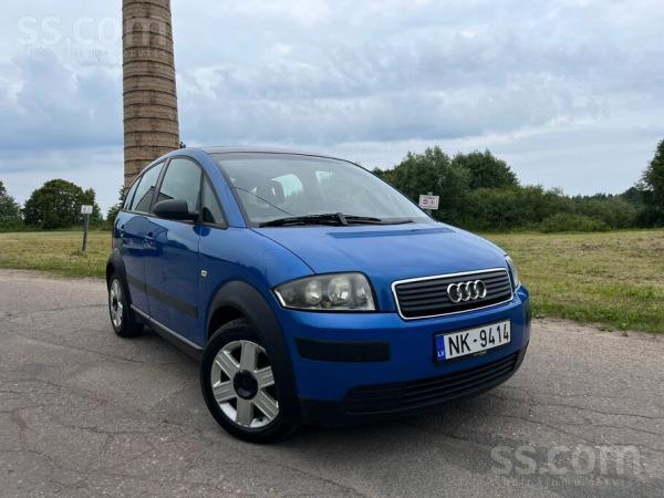 Zils Audi A2 2004 Rīga, ar dzinēja tilpumu 1.40 L un nobraukumu 0 tūkst. km par 1990 €, foto 3 vietnē AUTOMOTO.COM.LV