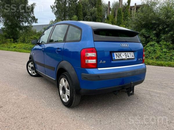 Zils Audi A2 2004 Rīga, ar dzinēja tilpumu 1.40 L un nobraukumu 0 tūkst. km par 1990 €, foto 4 vietnē AUTOMOTO.COM.LV