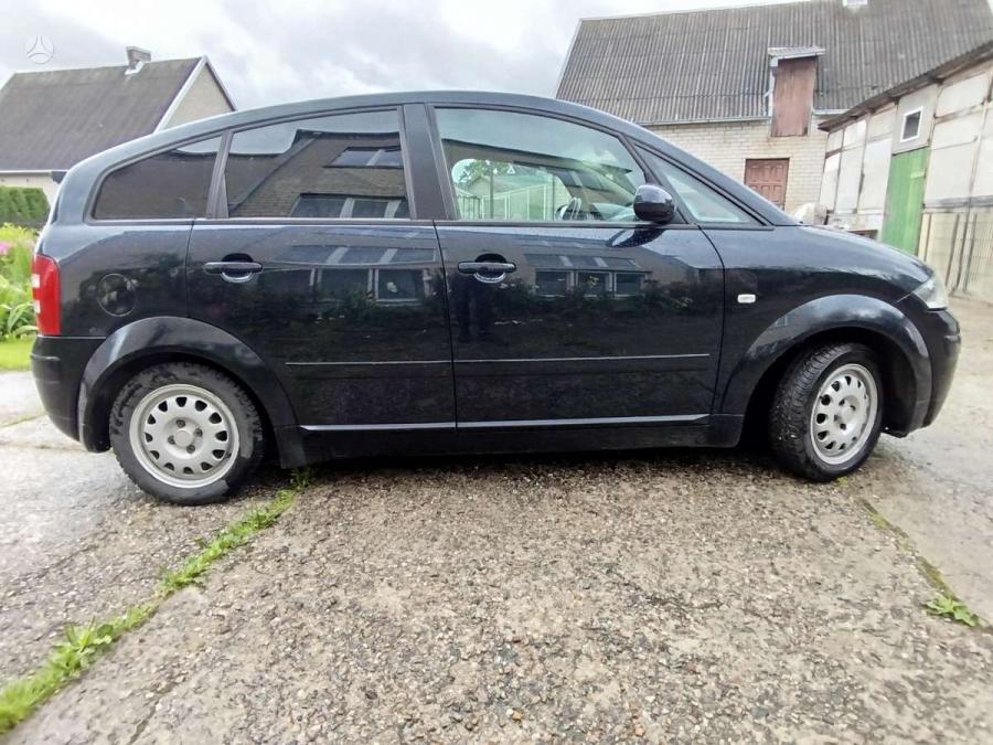 Blue Audi A2 2004 in Kaunas, with an engine capacity of 1.19 L and mileage of 334 thousand km for 2250 €, photo 7 on AUTOMOTO.COM.LV