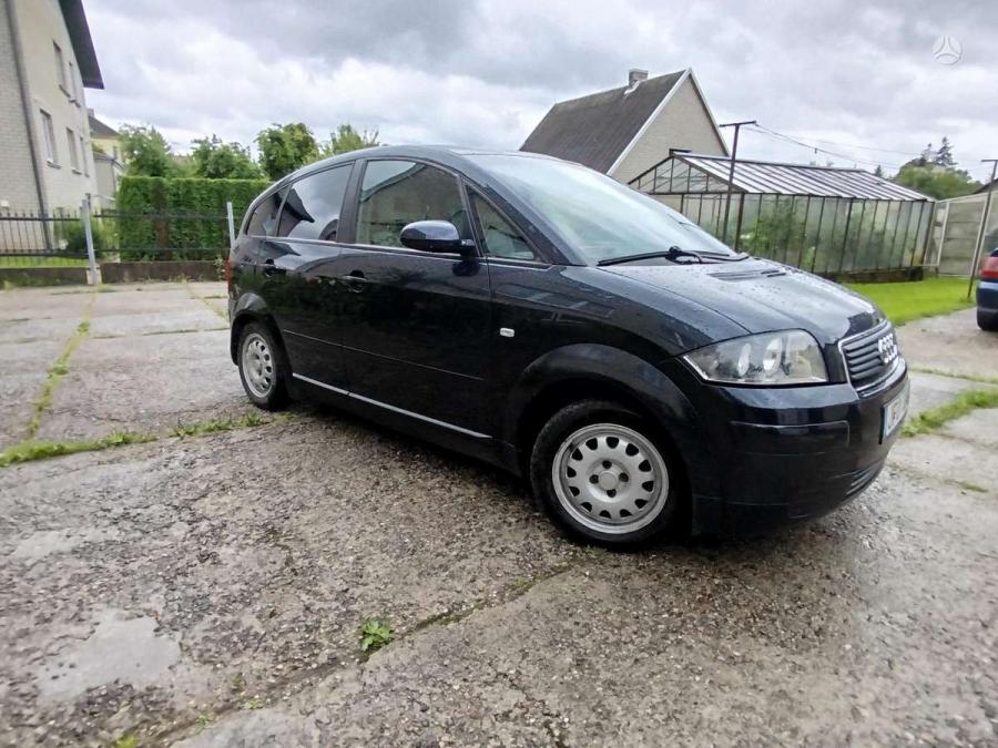 Blue Audi A2 2004 in Kaunas, with an engine capacity of 1.19 L and mileage of 334 thousand km for 2250 €, photo 9 on AUTOMOTO.COM.LV