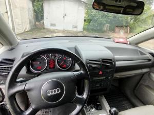 Blue Audi A2 2004 in Kaunas, with an engine capacity of 1.19 L and mileage of 334 thousand km for 2250 €, photo 13 on AUTOMOTO.COM.LV