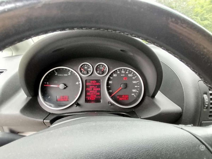 Blue Audi A2 2004 in Kaunas, with an engine capacity of 1.19 L and mileage of 334 thousand km for 2250 €, photo 19 on AUTOMOTO.COM.LV