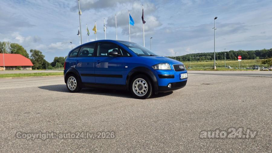 Zils Audi A2 2004 Tartu, ar dzinēja tilpumu 1.60 L un nobraukumu 264 tūkst. km par 4900 €, foto 7 vietnē AUTOMOTO.COM.LV