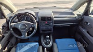 Zils Audi A2 2004 Tartu, ar dzinēja tilpumu 1.60 L un nobraukumu 264 tūkst. km par 4900 €, foto 13 vietnē AUTOMOTO.COM.LV