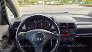 Zils Audi A2 2004 Tartu, ar dzinēja tilpumu 1.60 L un nobraukumu 264 tūkst. km par 4900 €, foto 14 vietnē AUTOMOTO.COM.LV