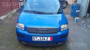 Blue Audi A2 2005 in Riga, with an engine capacity of 1.40 L and mileage of 338 thousand km for 5000 €, photo 3 on AUTOMOTO.COM.LV