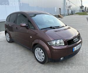 Brūns Audi A2 2003 Rīga, ar dzinēja tilpumu 1.40 L un nobraukumu 265 tūkst. km par 2650 €, foto 3 vietnē AUTOMOTO.COM.LV