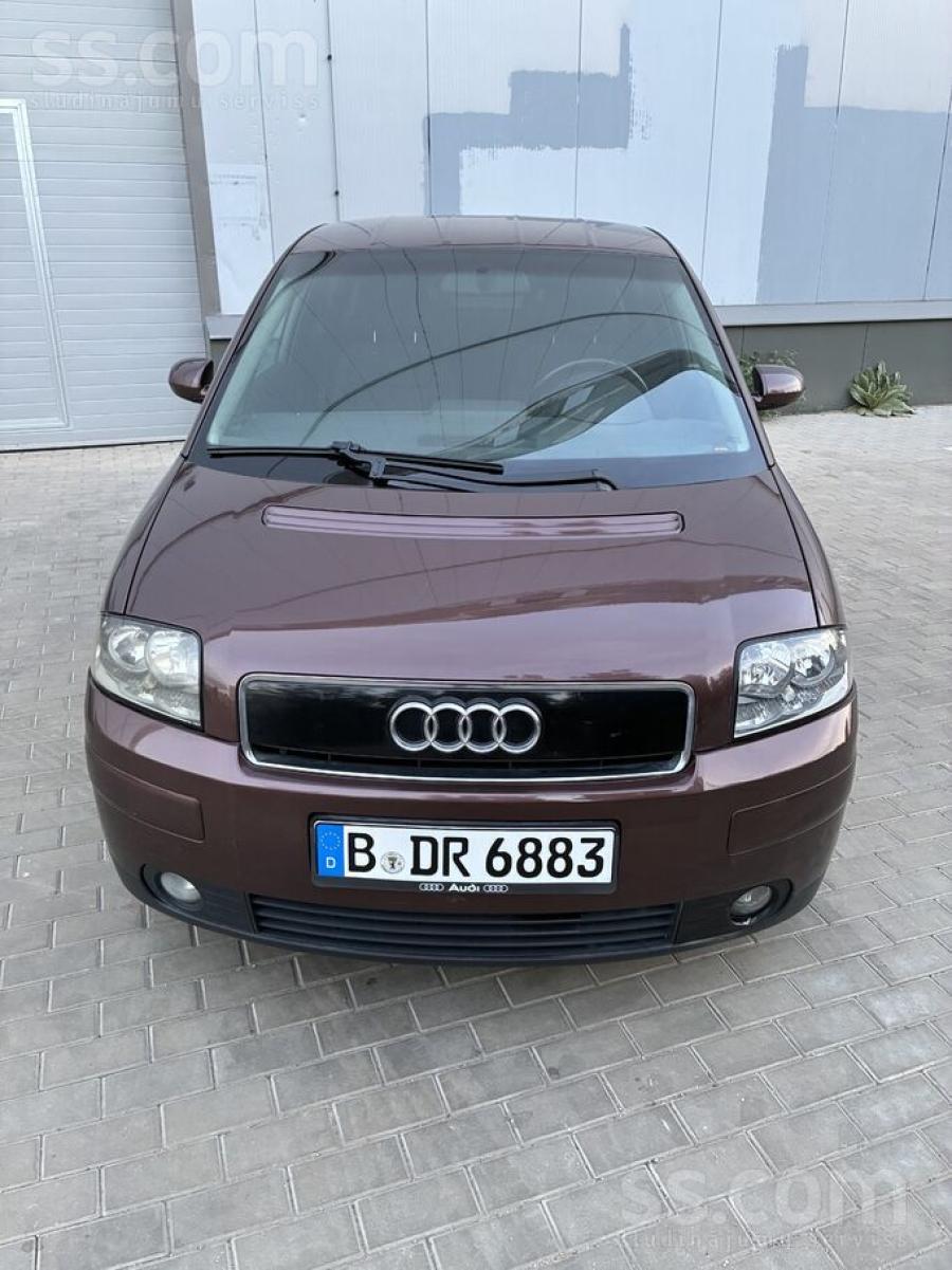 Brūns Audi A2 2003 Rīga, ar dzinēja tilpumu 1.40 L un nobraukumu 265 tūkst. km par 2650 €, foto 4 vietnē AUTOMOTO.COM.LV