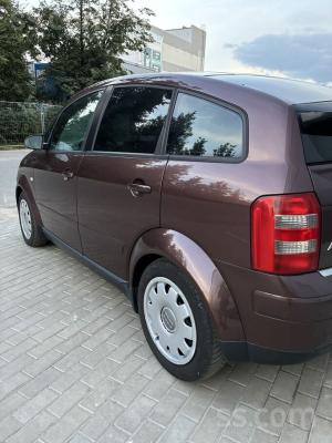 Brūns Audi A2 2003 Rīga, ar dzinēja tilpumu 1.40 L un nobraukumu 265 tūkst. km par 2650 €, foto 9 vietnē AUTOMOTO.COM.LV