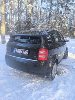 Green Audi A2 2001 in Rezekne, with an engine capacity of 1.40 L and mileage of 231 thousand km for 2300 €, photo 15 on AUTOMOTO.COM.LV