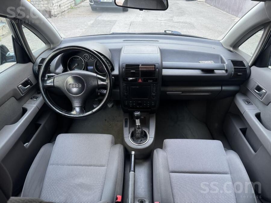 Zaļš Audi A2 2001 Rīga, ar dzinēja tilpumu 1.40 L un nobraukumu 377 tūkst. km par 2550 €, foto 8 vietnē AUTOMOTO.COM.LV