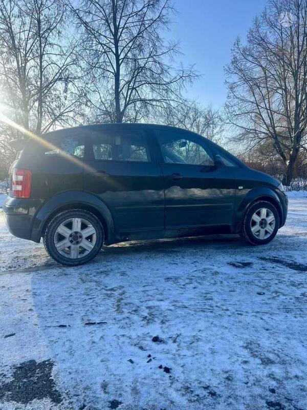 Green Audi A2 2003 in Kaunas, with an engine capacity of 1.60 L and mileage of 331 thousand km for 1499 €, photo 4 on AUTOMOTO.COM.LV
